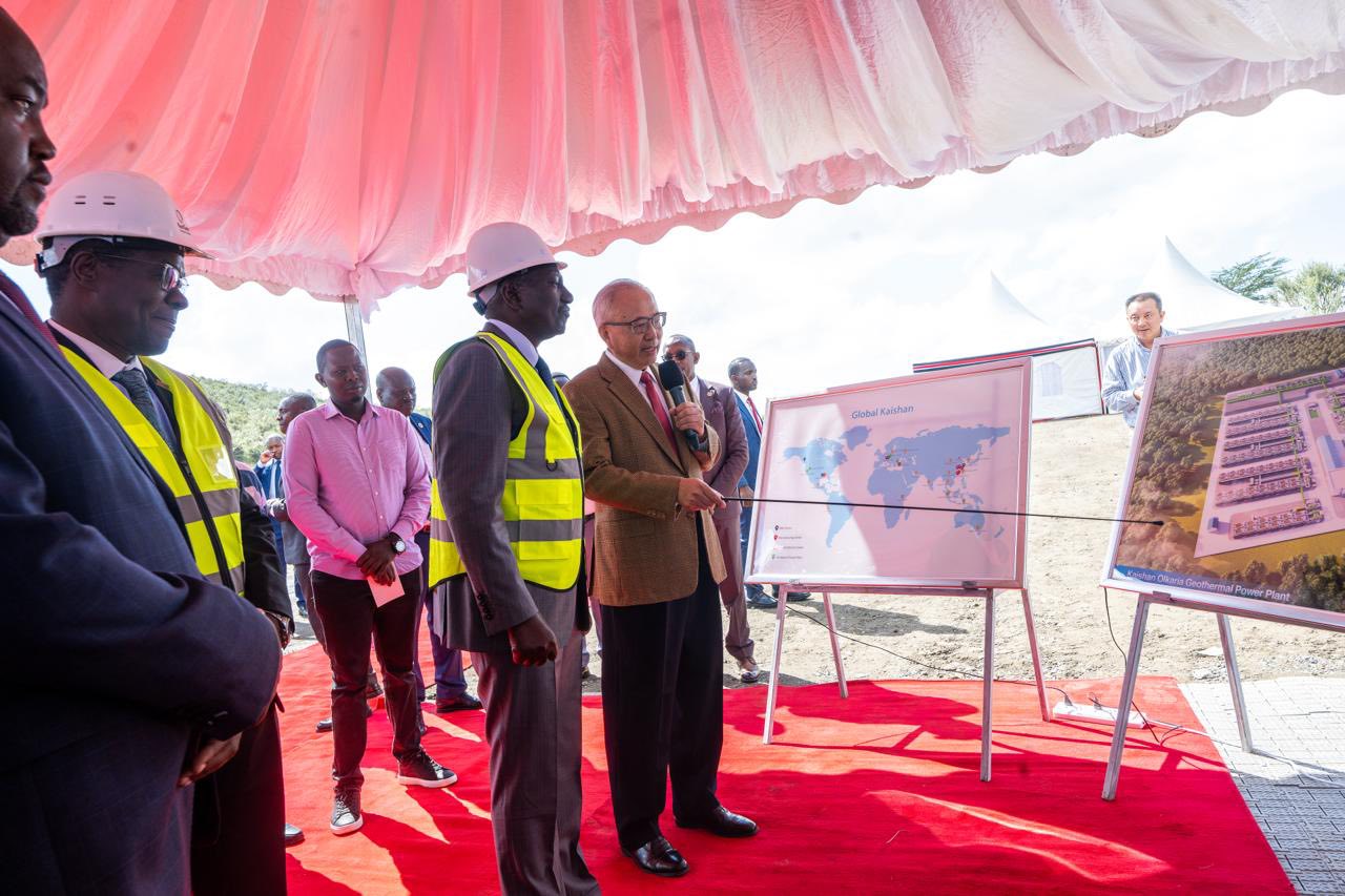 President Ruto launches KenGen Kaishan Green Ammonia Fertilizer factory ...